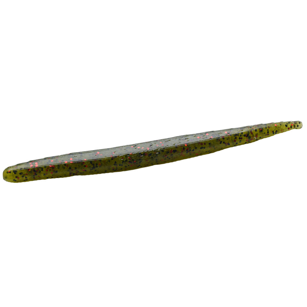 6" Z-Slug - Watermelon Red Flake – Radfish Lures
